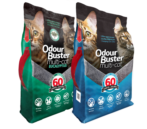 Odour Buster Multi-Cat Litter Unscented - Healthy Pets HQ
